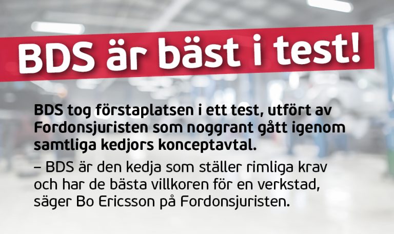 BDS bildelsbutiker och verkstäder